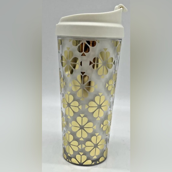 kate spade | Kitchen | Nwt Kate Spade 6 Oz Spade Flower Thermal Mug ...